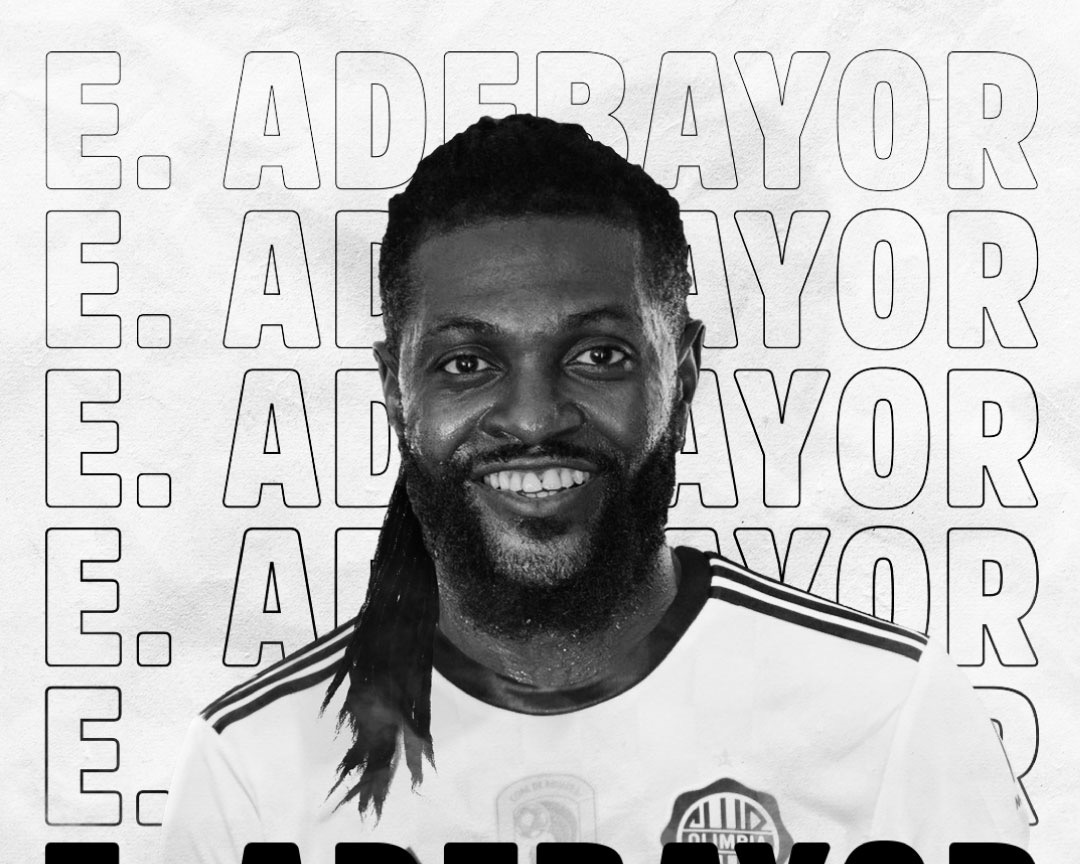 Foot: Emmanuel Adebayor, sa nouvelle vie au Paraguay sous le maillot d ...