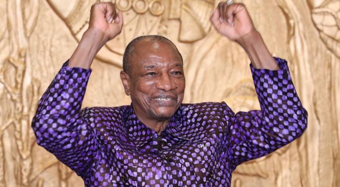 Guinée : la CENI annonce la victoire d’Alpha Condé dès le 1er tour