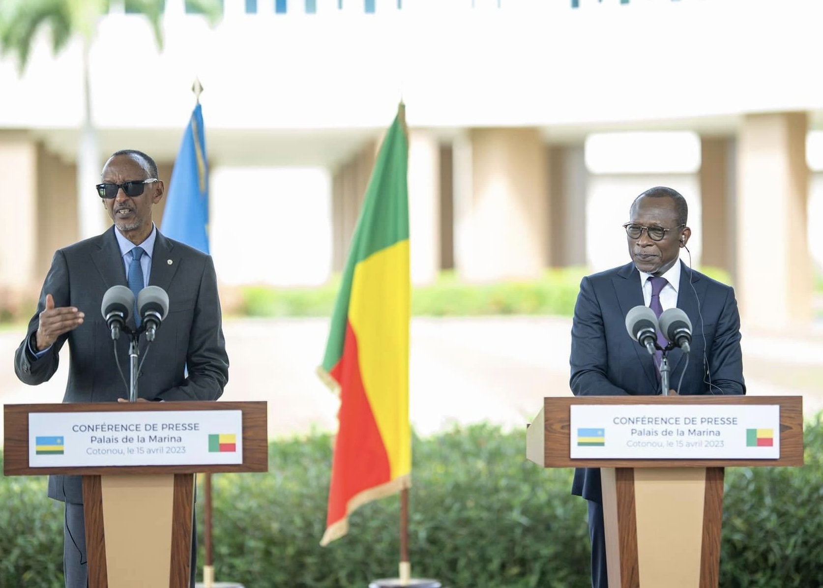 Terrorisme: Paul Kagame offre son soutien militaire à son “ami” Patrice ...
