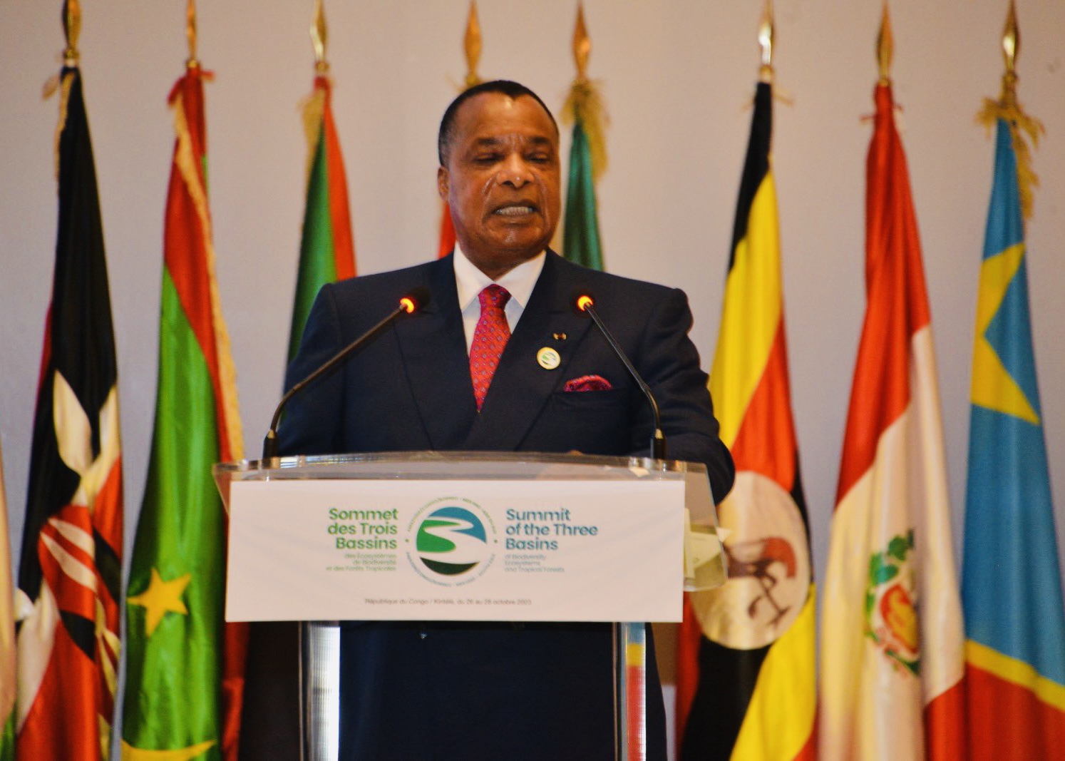 Sommet des trois bassins : Denis Sassou Nguesso appelle a la solidarité ...