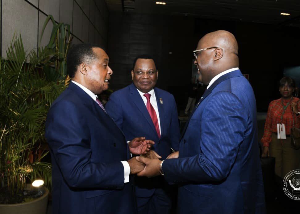 Au Brésil, Sassou Nguesso et Félix Tshisekedi unis pour la protection ...